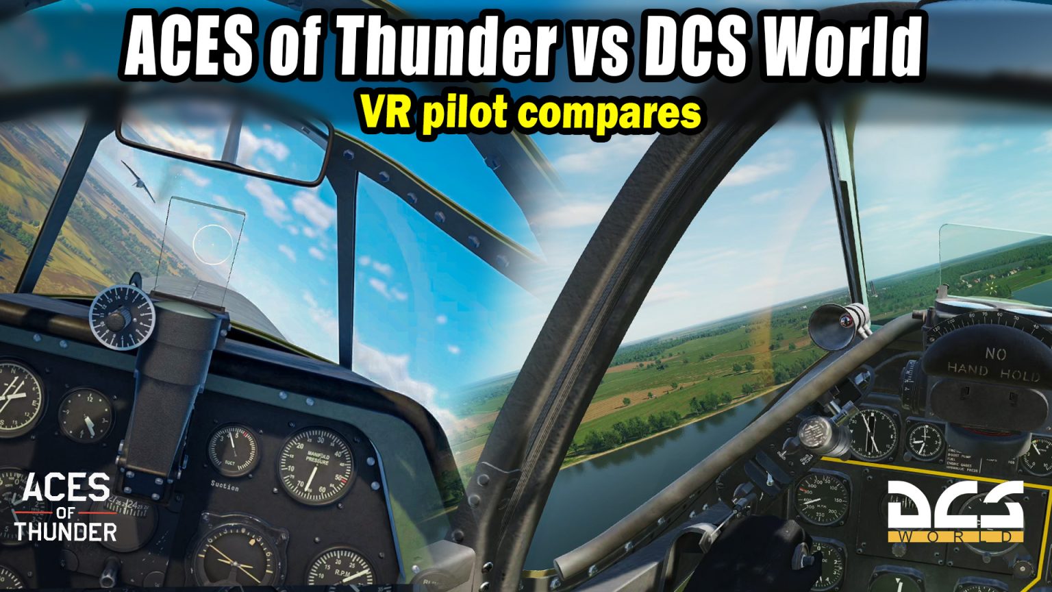 Aces of Thunder Review vs DCS World: PC VR Gaming – Red Star DCS